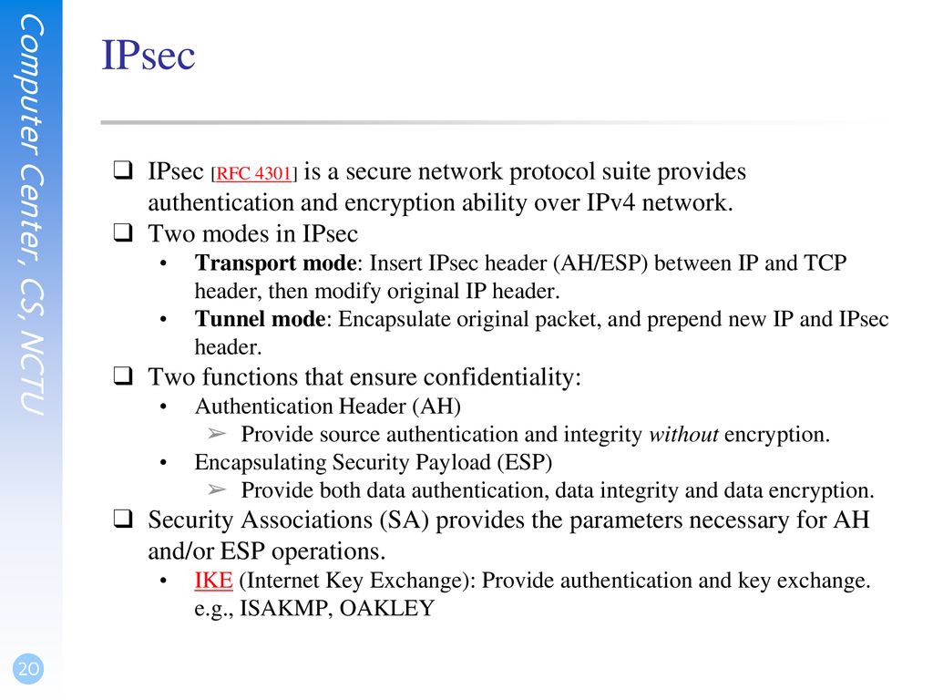 The Tcpip Guide Ipsec Encapsulating Security Payload The Tcpip Guide Ipsec Encapsulating Security Payload